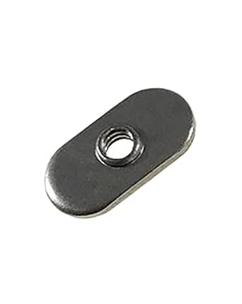 10-24 Spot Weld Nuts - Double Tab - Center Hole Design Spot Weld Nut ...