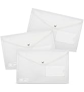 Amazon.com : Agoer 3 Ring Binder Pocket,28 Pack Heavyweight Plastic ...