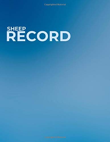 Buy Sheep Record: Lambing Planning Farming Essentials Spreadsheet ...
