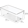 iDesign Drawer Organiser, Medium Size Plastic Drawer Insert for ...