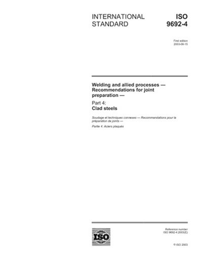 ISO 9692-4:2003, Welding and allied processes - Recommendations for ...