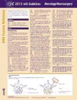 Amazon.co.jp: CPT 2012 Express Reference Coding Card Neurology ...
