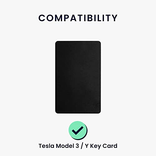 Tesla Model 3 / Y Key Card hoesje - zwart/goud - Autobedrijfwesterspoor.nl