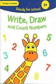 Ready For School Write Draw & Count Numbers 3+ [Paperback] Na ...