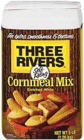 Amazon.com : Three Rivers Cornmeal Self Rising Mix 5lb Bag : Grocery ...