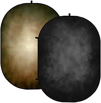 Amazon.com : Kate 5x6.5ft(1.5x2m) Collapsible Backdrop Brown Grey ...