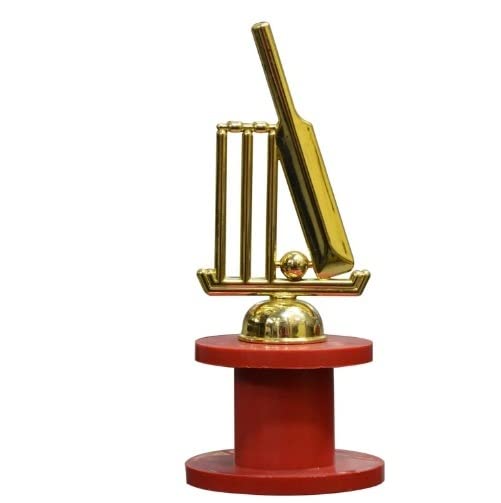 Venus Trophy-Golden Cricket Trophy - Bat & Wicket. (3) : Amazon.in ...
