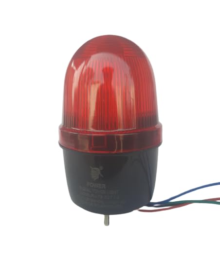 Power Multi-Voltage Revolving Light Voltage -12-24VDC, 110-220V AC ...