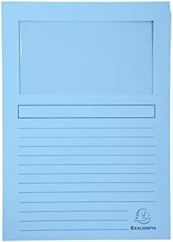 Exacompta 50152E 100er Pack Fenstermappen Super PEFC zertifiziert ...