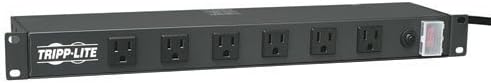 Amazon.com: Tripp Lite 6 Outlet Rackmount Network-Grade PDU Power Strip ...