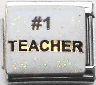 Amazon.com: Clearly Charming #1 Teacher School, Instructor, Learning ...