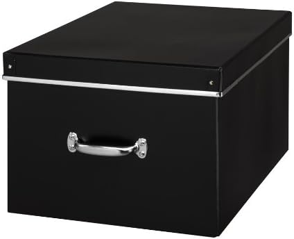 Amazon.com: Bigso Big Bengt Extra-Large Storage Box, Black : Office ...