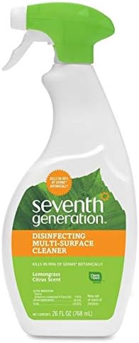 Amazon.com: Seventh Generation Multi Surface Disinfectant Cleaner, 26 ...