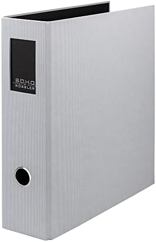 Rössler SOHO 80mm Spine A4 Lever Arch File with Index Aperture ...