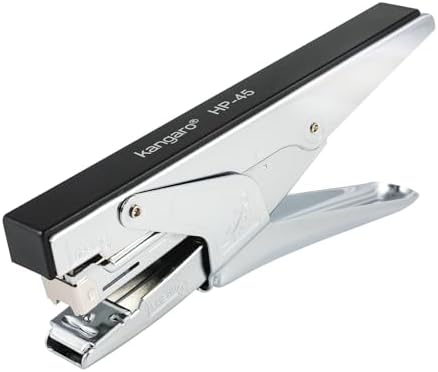 Kangaro Desk Essentials HD-10D All Metal Stapler | Standard Stapler with Quick Loading Mechanism ...