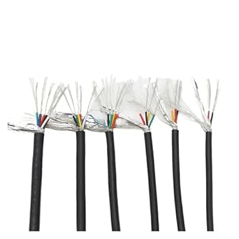 SASAS UL2464 Shielded Copper Audio Control Cable - 26-22AWG, 2/5/10M ...