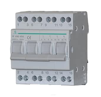 AC 4 Pole Manual Changeover switch : Amazon.in: Home Improvement