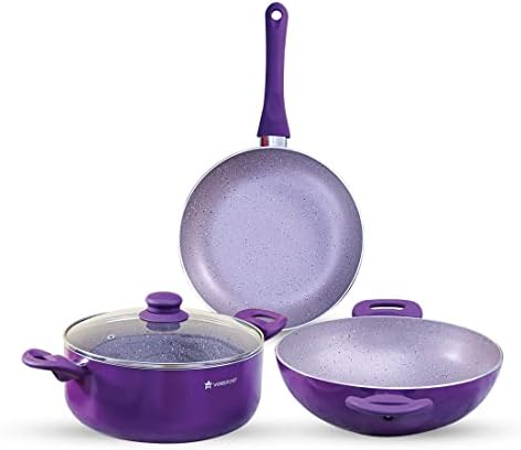 Buy Wonderchef Galaxy Festival 4pcs Cookware Set | Casserole with Lid ...