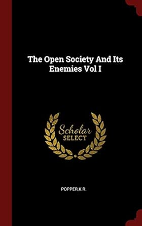 The Open Society And Its Enemies Vol I: Popper, KR: 9781296505806 ...