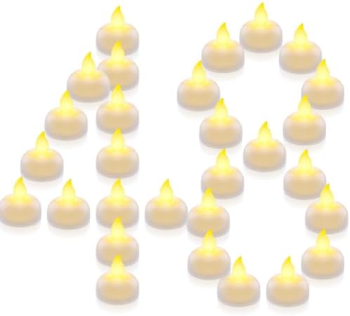 Amazon.com: SingTok 12 PCS Flameless Waterproof Floating LED Candles ...