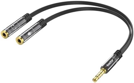 Amazon.com: UGREEN Headphone Splitter 3.5mm 2 Female to 1 Male Mic and ...