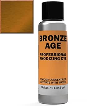 Professional Aluminum Anodizing Pigment Dyes | Bronze | Light to Rich Bronze | Powder ...