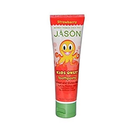 Pack of 12 x Jason Kids Only Toothpaste Strawberry - 4.2 oz : Amazon.ca ...