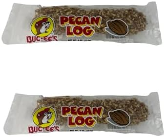 Amazon.com : Buc-ee's Pecan Log 2 Packs (Pecan Log) : Grocery & Gourmet ...