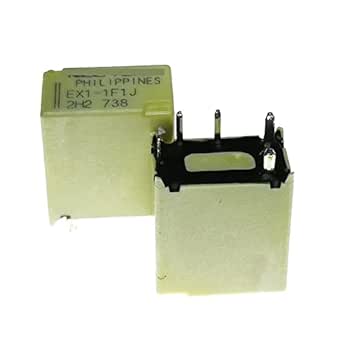 Amazon.co.jp: EX1 オートリレー EX1-1F1J EX1-1F1 DIP5 12V 12VDC(4pcs) : 産業・研究開発用品