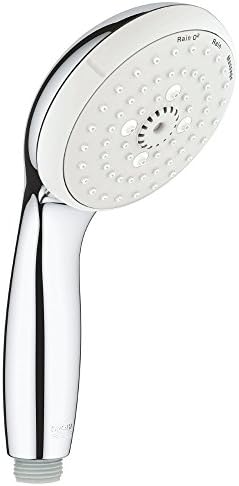 GROHE Tempesta 100 - Handbrause (wassersparend, 3 Strahlarten, robust ...