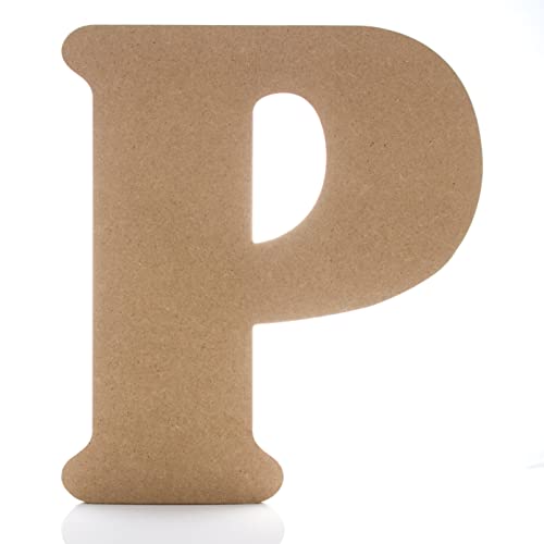 Snapklik.com : JoePauls Crafts Large Wooden Letters - 12 - P - Premium ...