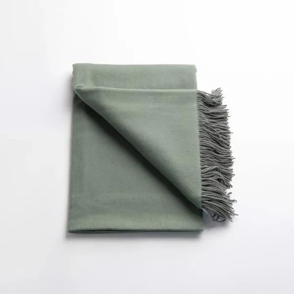 Amazon.com: Lincove Pure Cashmere-Merino Wool Blanket - Warm & Soft ...