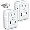 Amazon.com: 2 Pack US to Japan Plug Adapter, VINTAR Foldable Japan ...