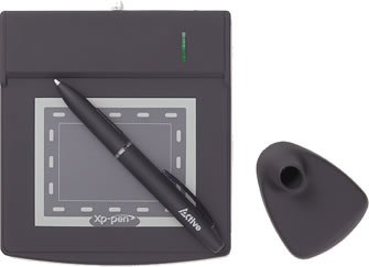 Amazon.in: Buy PEACTIVE XP-Pen XP-3300A/BK Pressure Compatible Pen Tablet Black XP-3300A/BK ...