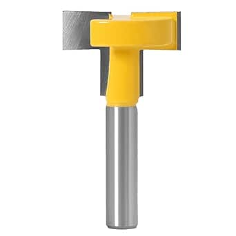 Bestgle 8 mm Shank T Groove Cutter T-Slot T-Track Slotting Cutter ...