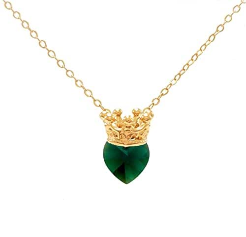 Tutti Joyeria - Collar de Princesas con Corona y Cristal Austriaco ...