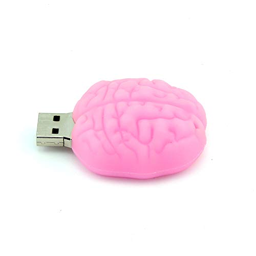 Snapklik.com : 32GB USB 2.0 Flash Drive Novelty Cute Pink Brain Shaped ...