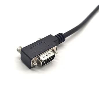 Amazon.com: GXMRHWY DB9 9 Pin Male Right Angle Single Ended RS232 ...