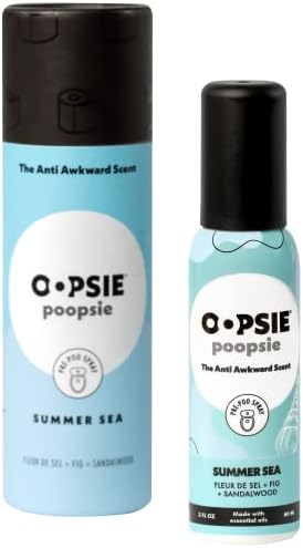 Amazon.com: Oopsie Poopsie Pre GO toilet spray, discreet & portable ...