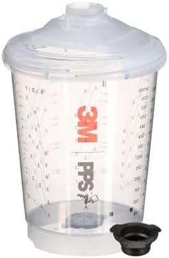 Amazon.com: 3M PPS Series 2.0 Vented Spray Cup Kit, Standard, 26263 ...