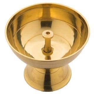 Buy Total Solution Brass Diya for Puja Small Size Jyot Diya for Pooja ...