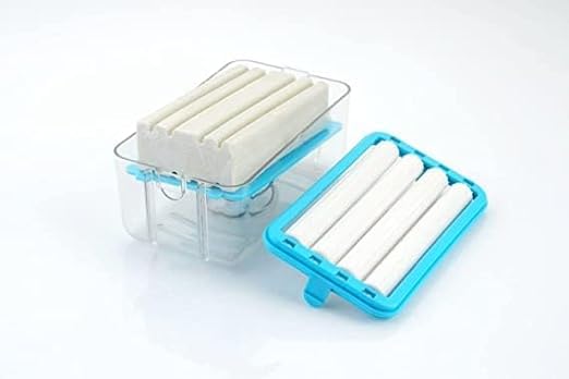 2-in-1 Portable Laundry Rolling Soap Box | Rolling Detergent Storage ...