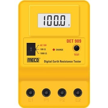 DIGITAL EARTH RESISTANCE TESTER Meco DET-909 : Amazon.in: Industrial ...