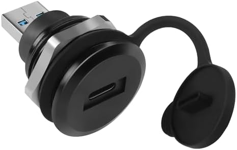 Amazon.com: QIANRENON USB3.0 to USB C Threaded Fixing Adapter 5Gbps ...