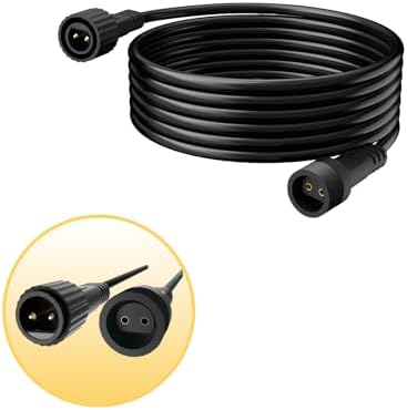 Brightech Ambience Pro Waterproof Extension Cable for Solar Outdoor ...