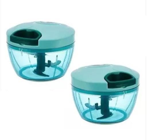 Les Bon Amis Handy Chopper for kitchen, Hand Chopper with 3 Stainless ...