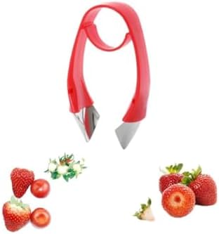 Amazon.com: Stainless Steel Strawberry Huller and Tomato Stem Corer ...