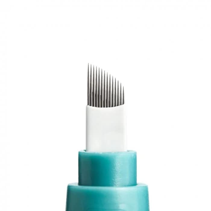 K.B Pro Microblading PMU Glider Cartridges, Classic (0.25mm) 14 Curved ...