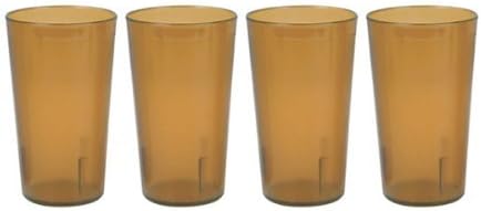 Amazon.com | 32 oz. (Ounce) Restaurant Tumbler Beverage Cup, Stackable ...