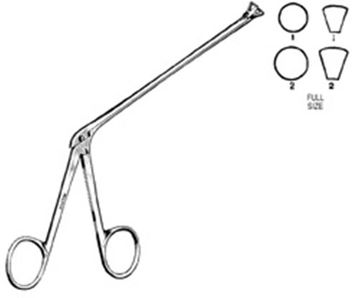 Amazon.com: MELTZER Adenoid Punch, 5"(12.7 cm) Shaft, Small Triangular ...